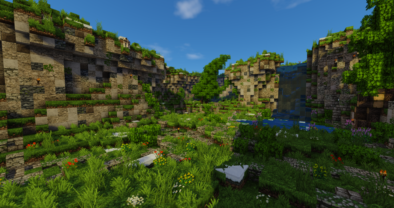 Simple Range Pastures Minecraft Map