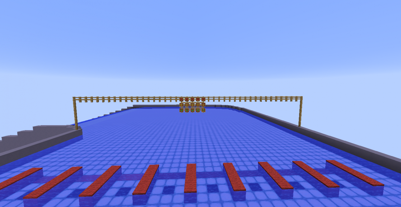 Boat Racing (Snake Track) Minecraft Map