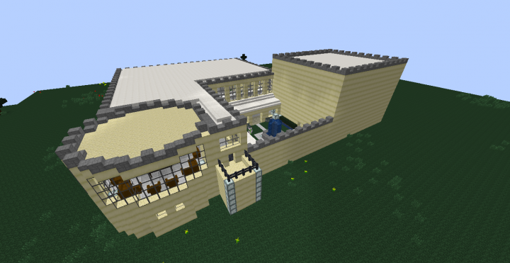 Secret Jedi Temple on Naboo Minecraft Map