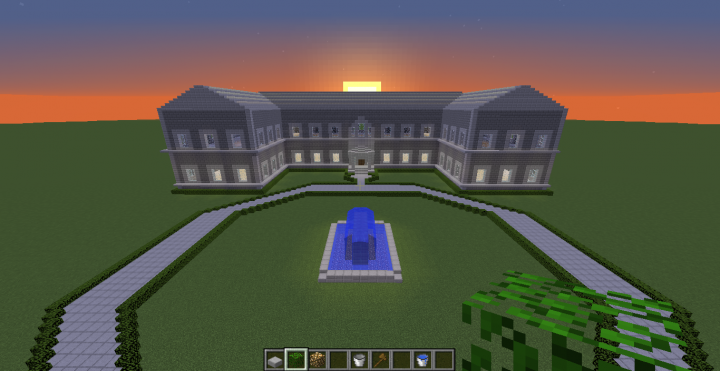 Stone Mansion Minecraft Map