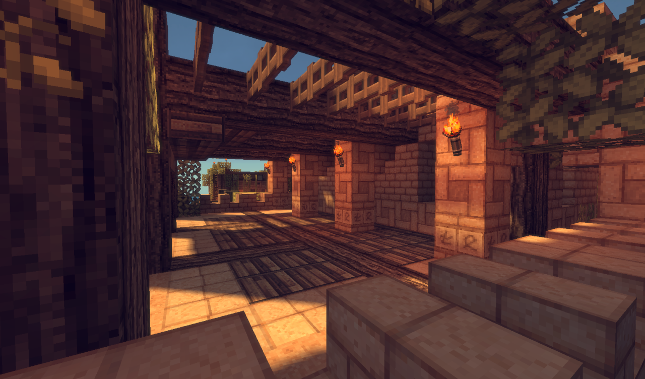 Desert Inn Minecraft Map