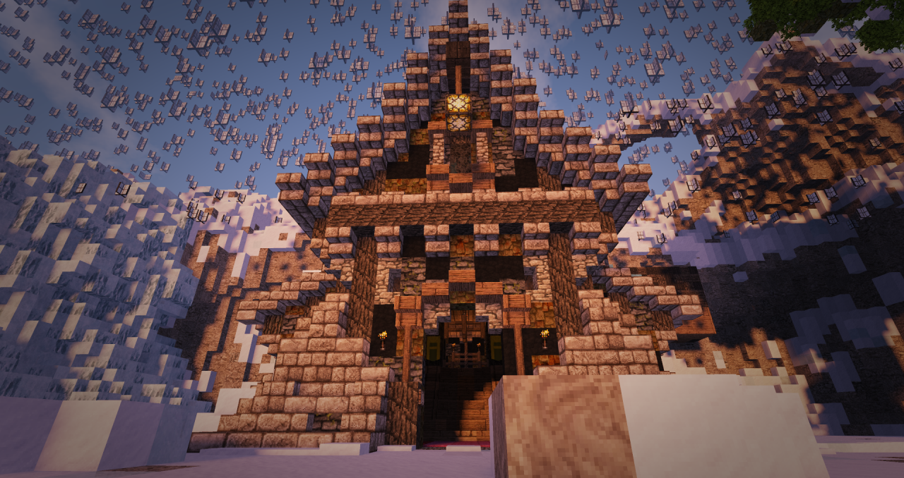 Nordic Village TownHouse Minecraft Map