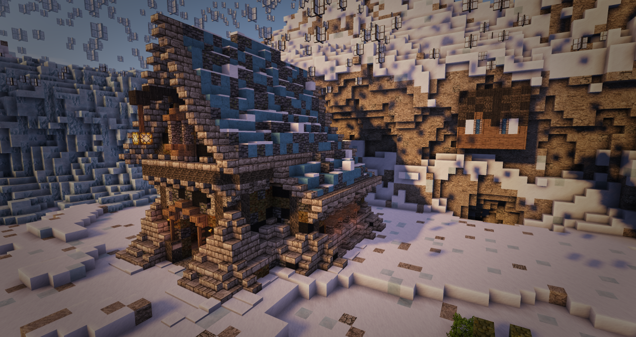 Nordic Village TownHouse Minecraft Map