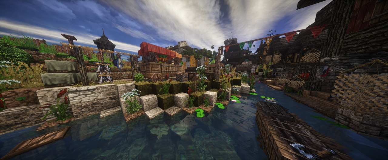 Minecraft Inspiration: Gypsy Camp Minecraft Map