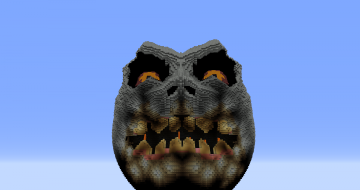 Legend of Zelda Majora's Mask Moon Minecraft Map