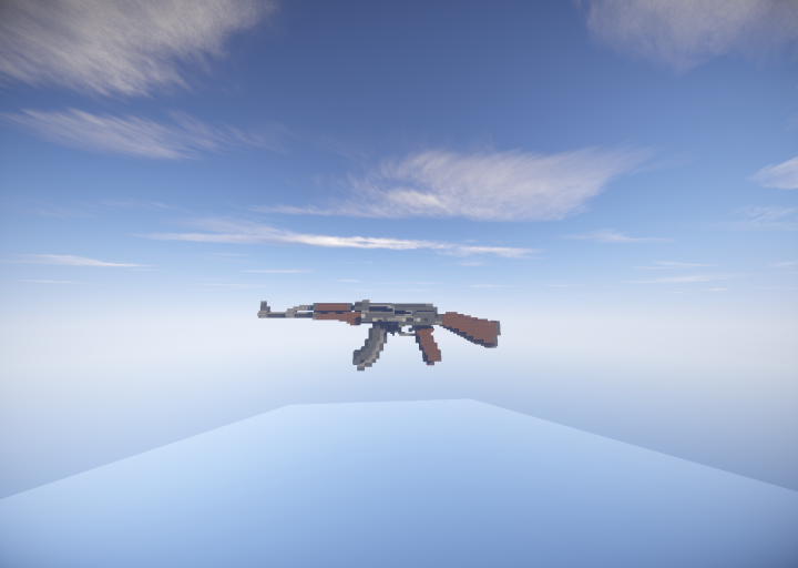 AK-47 - 7.62×39mm M43 Minecraft Map