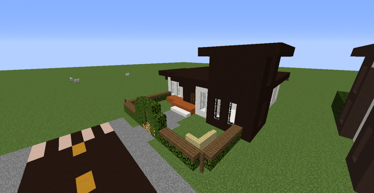 Modern Neighborhood Minecraft Map