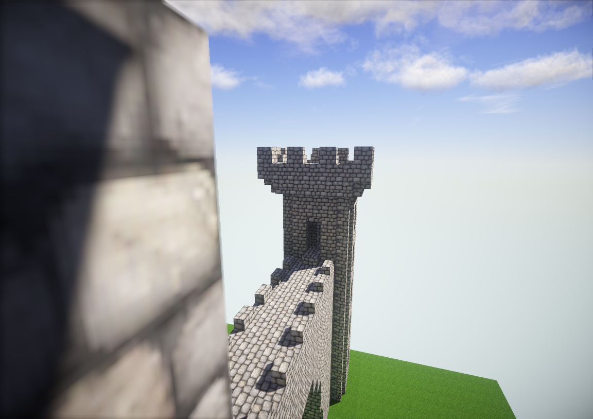 Castle Gate plot 29x29 build Minecraft Map