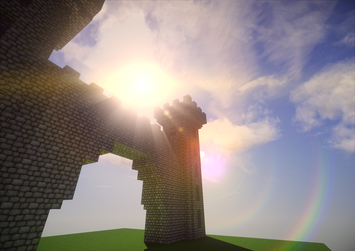 Castle Gate plot 29x29 build Minecraft Map