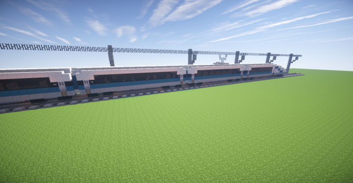 Shinkansen 500 Minecraft Map