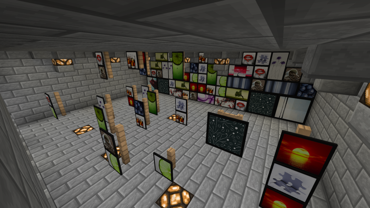 Trouver le bouton Minecraft Map