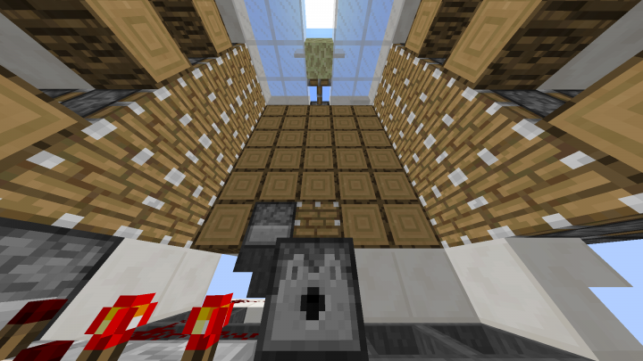 AFK Tree Farm (Fully Automatic) [9x9x11] Minecraft 1.10/1.9 Minecraft Map