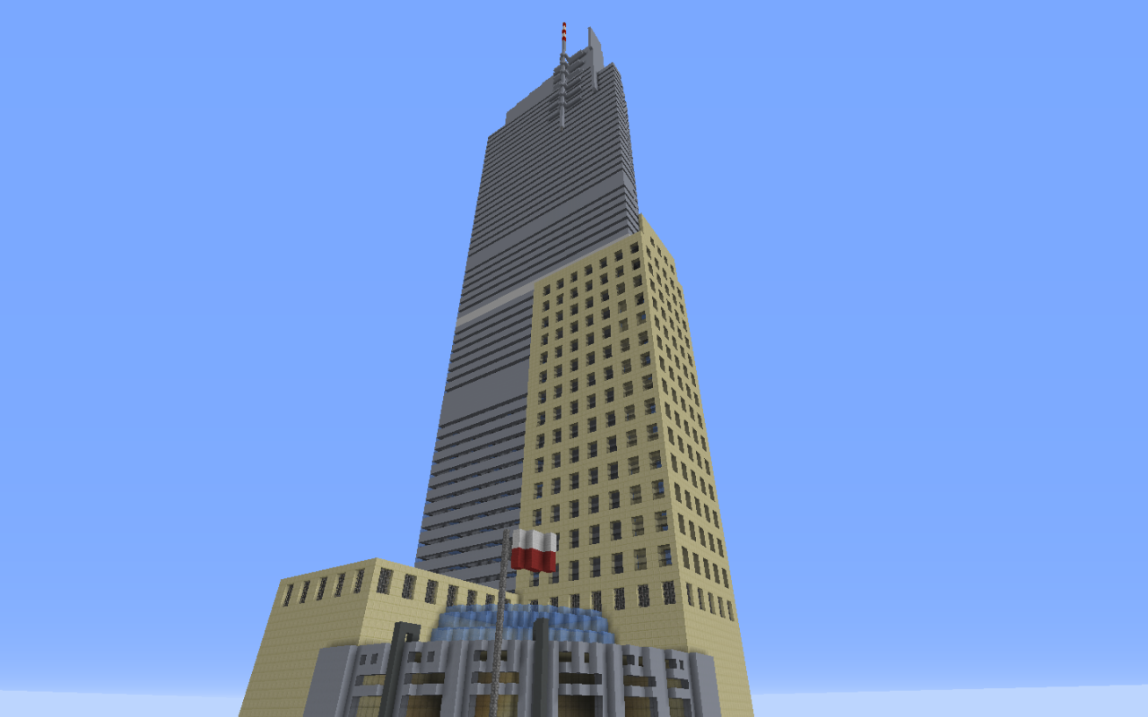 Warsaw Trade Tower Minecraft Map