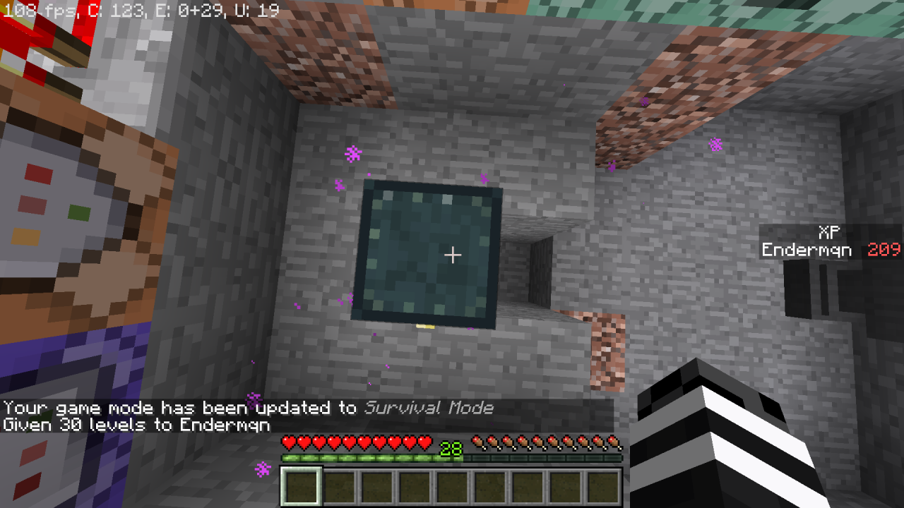 1.10 Structure Blocks: XP Bank and Shop Minecraft Map