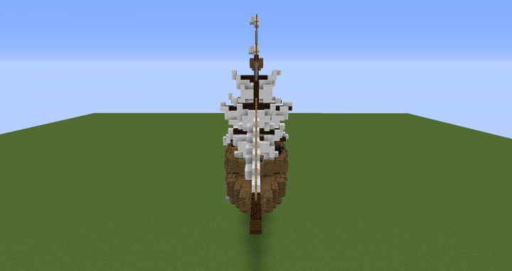 Wooden Ship Minecraft Map