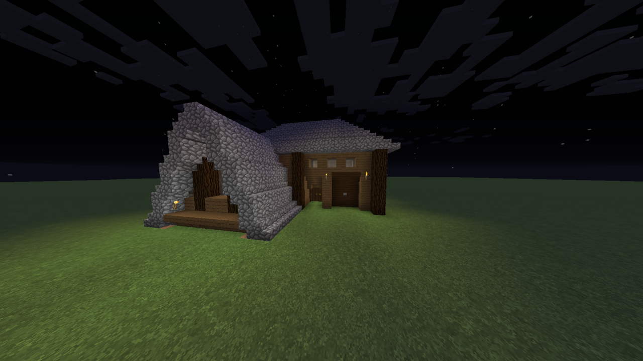 Build #2: Rural House (With Interior) Minecraft Map