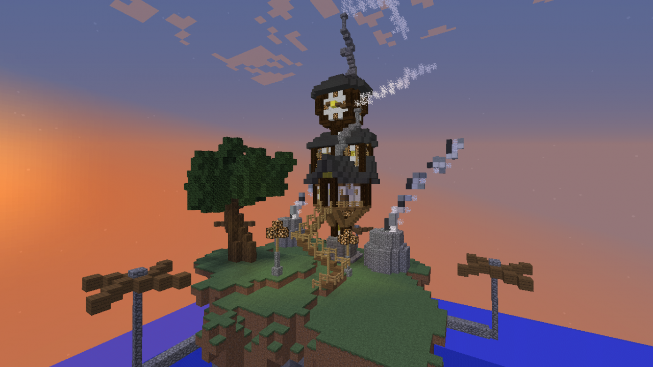 Steampunk Base Minecraft Map