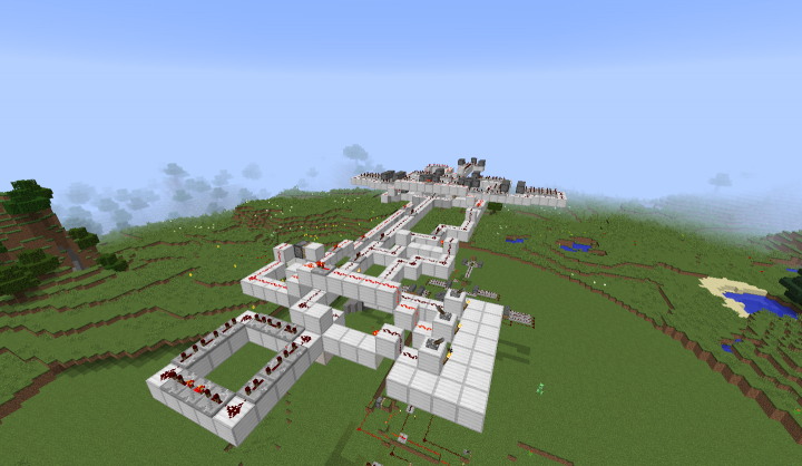 FireWorks Display Minecraft Map