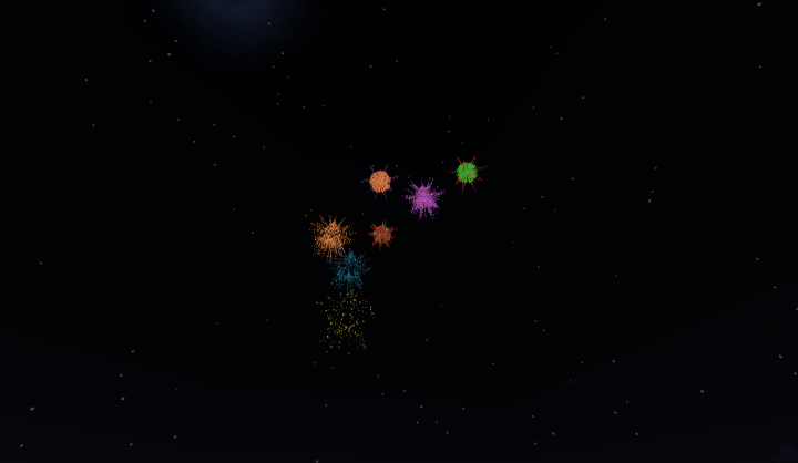 FireWorks Display Minecraft Map