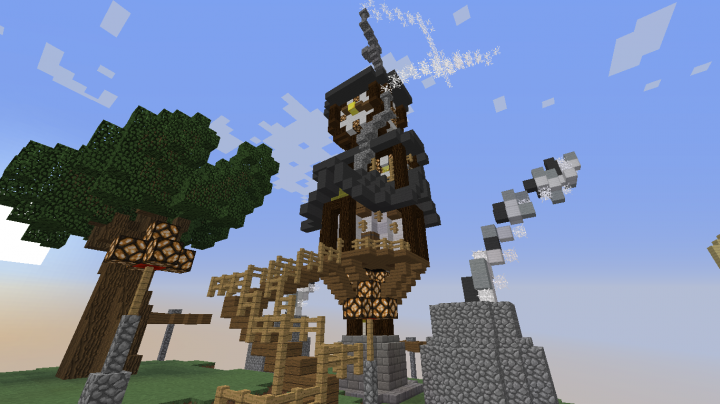 Steampunk Base Minecraft Map