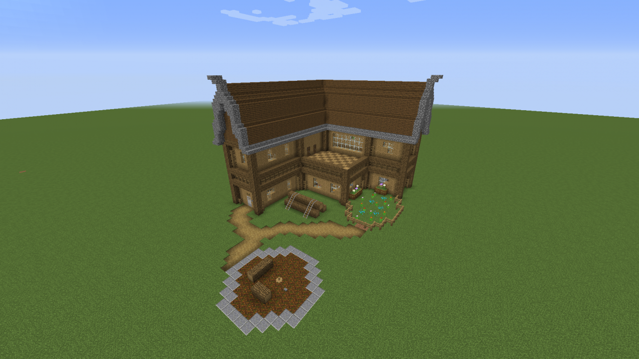 Amazing Country Home Minecraft Map