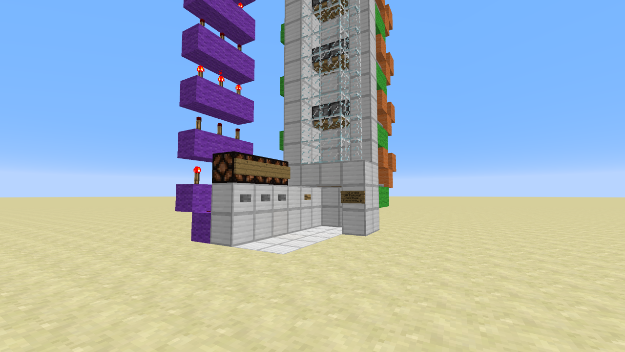 1.9+ Multi Floor Elevator Minecraft Map