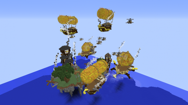 Steampunk Base Minecraft Map