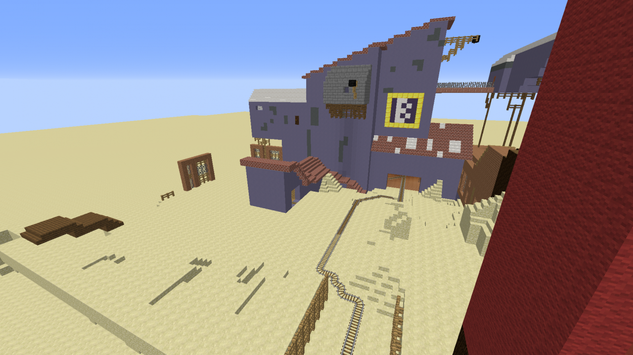 tf2 upward remake in minecraft Minecraft Map