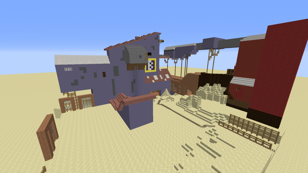 tf2 upward remake in minecraft Minecraft Map