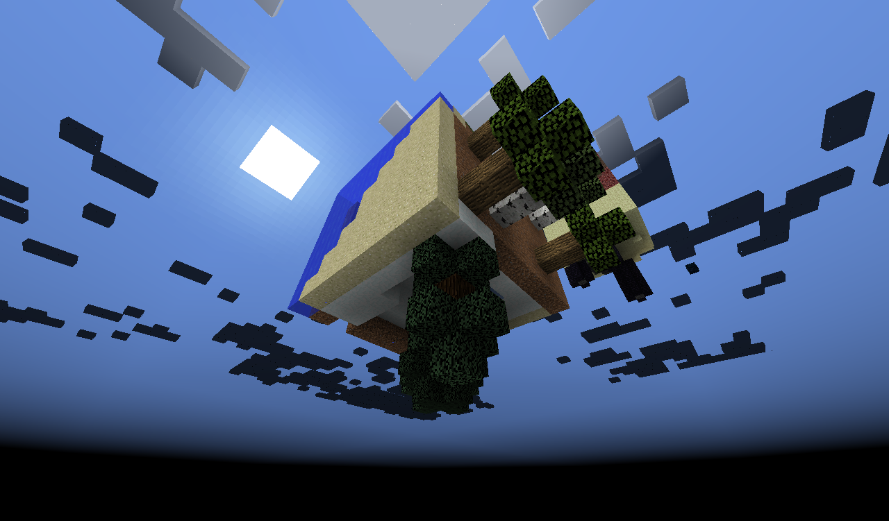 Biome cube Minecraft Map