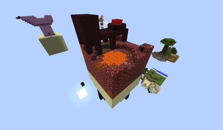 Biome cube Minecraft Map