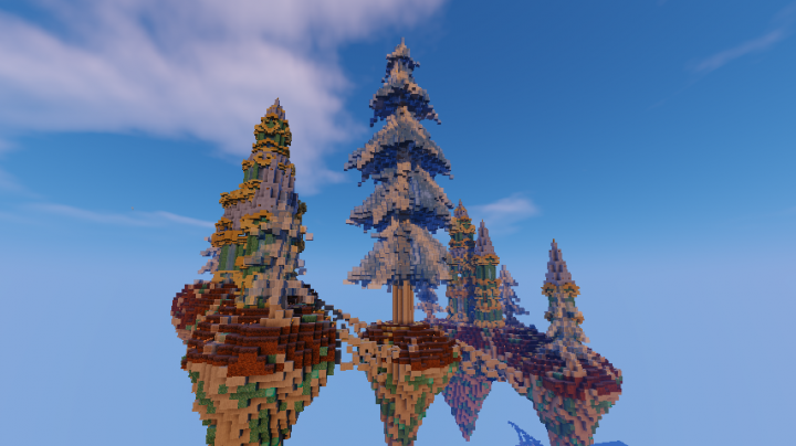 Winter Frost Island Minecraft Map