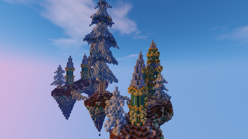 Winter Frost Island Minecraft Map