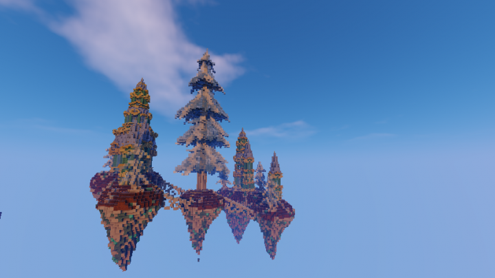 Winter Frost Island Minecraft Map