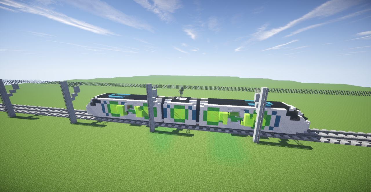 Alstom Loop Train Minecraft Map