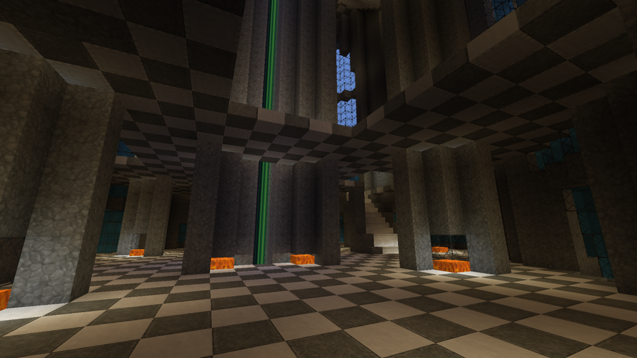 blue tower Minecraft Map