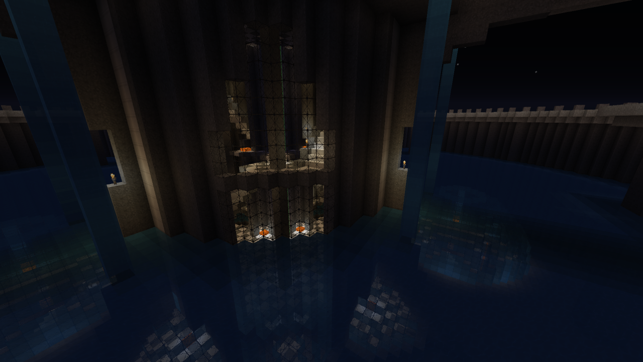 blue tower Minecraft Map