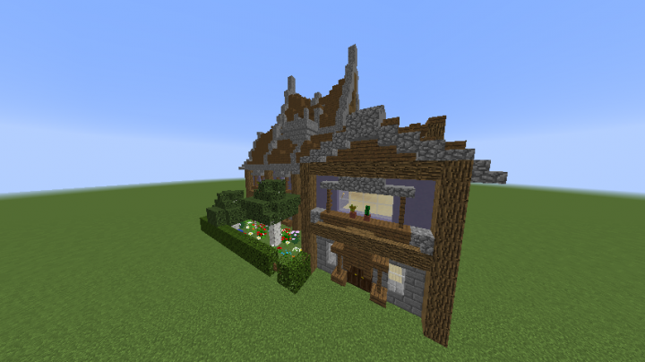 Large Rural House Minecraft Map