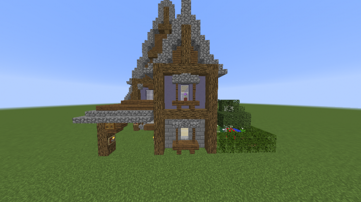 Large Rural House Minecraft Map