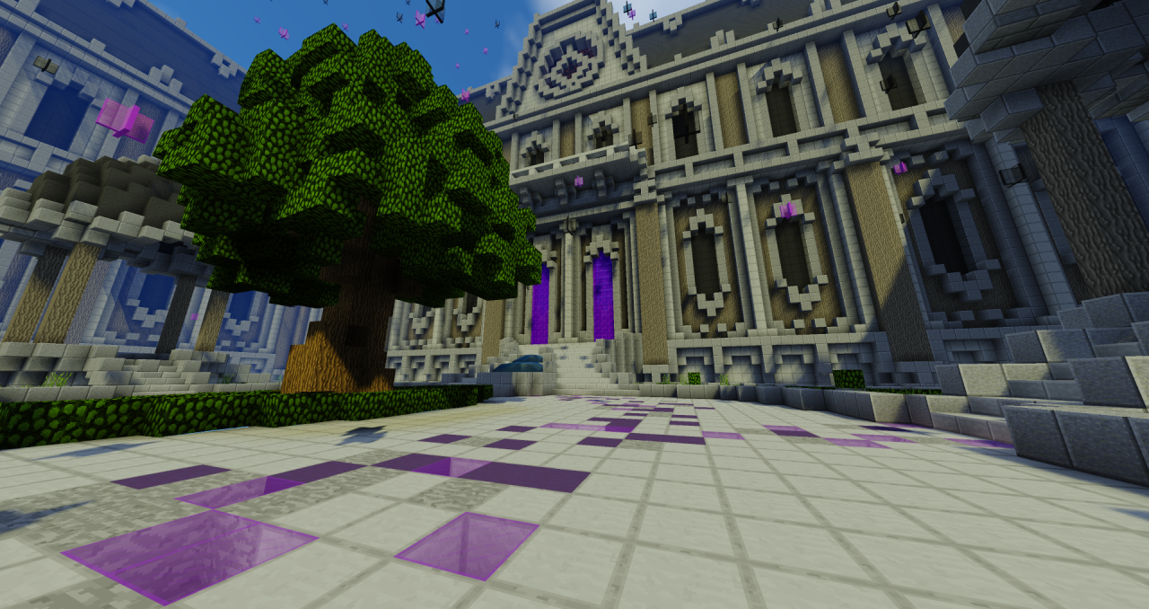 8 Portal Hub Minecraft Map