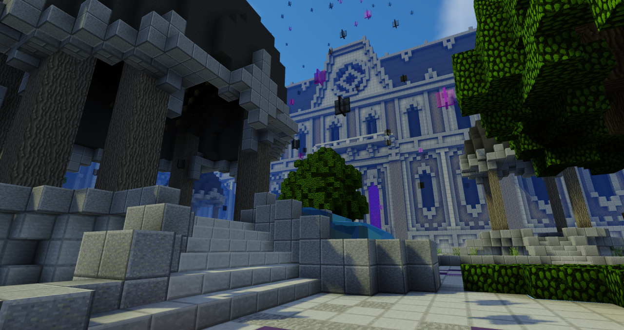 8 Portal Hub Minecraft Map