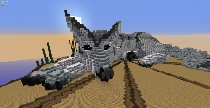 Wolf on a Stump - [Download] Minecraft Map