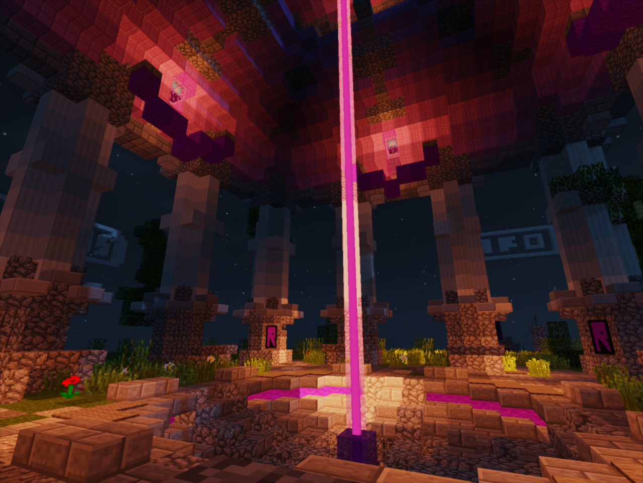 official hack server spawn Minecraft Map