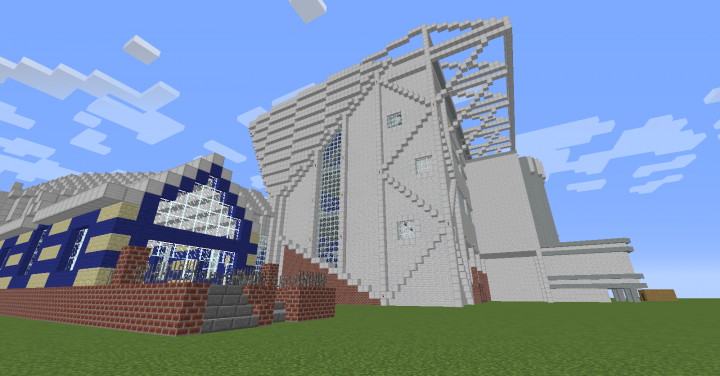 Elland road (stadium leeds ) Minecraft Map