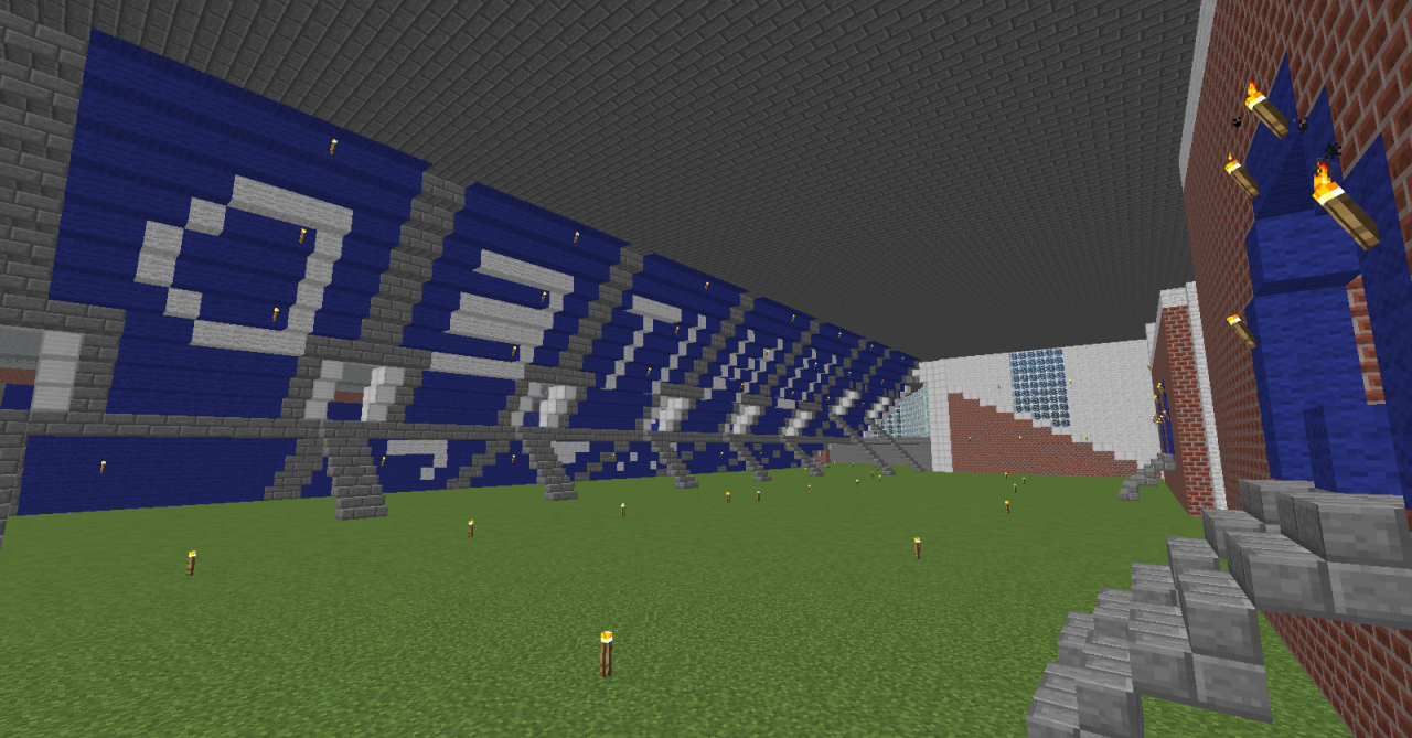 Elland road (stadium leeds ) Minecraft Map