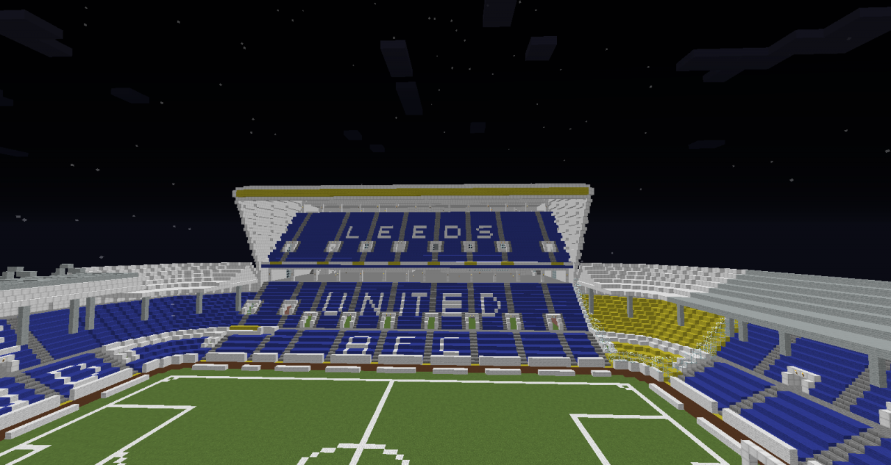 Elland road (stadium leeds ) Minecraft Map