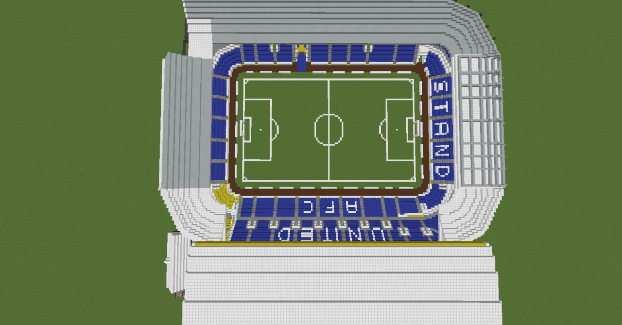 Elland road (stadium leeds ) Minecraft Map
