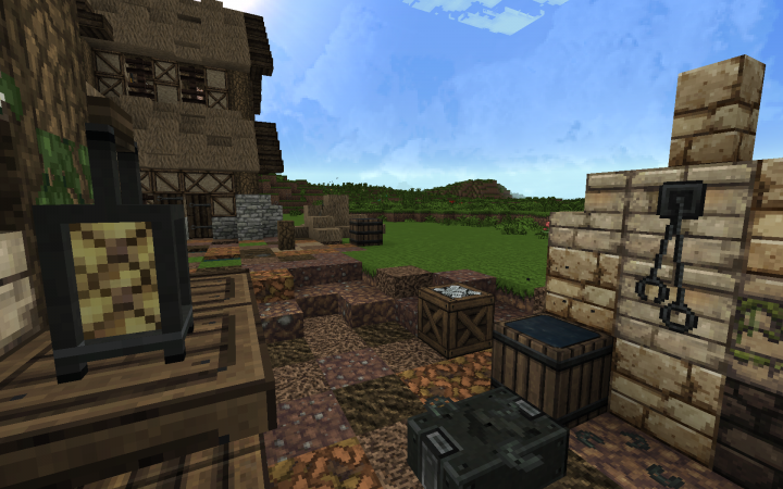 Medieval smith and smeltery Minecraft Map
