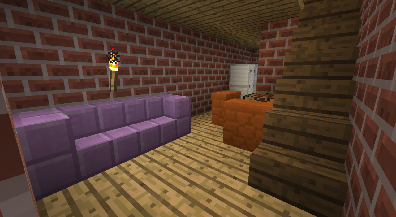 Inner City row houses Minecraft Map