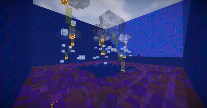 Storm - A Psychedelic Concept-Based Maze Minecraft Map